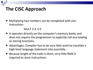 Risc processors | PPT