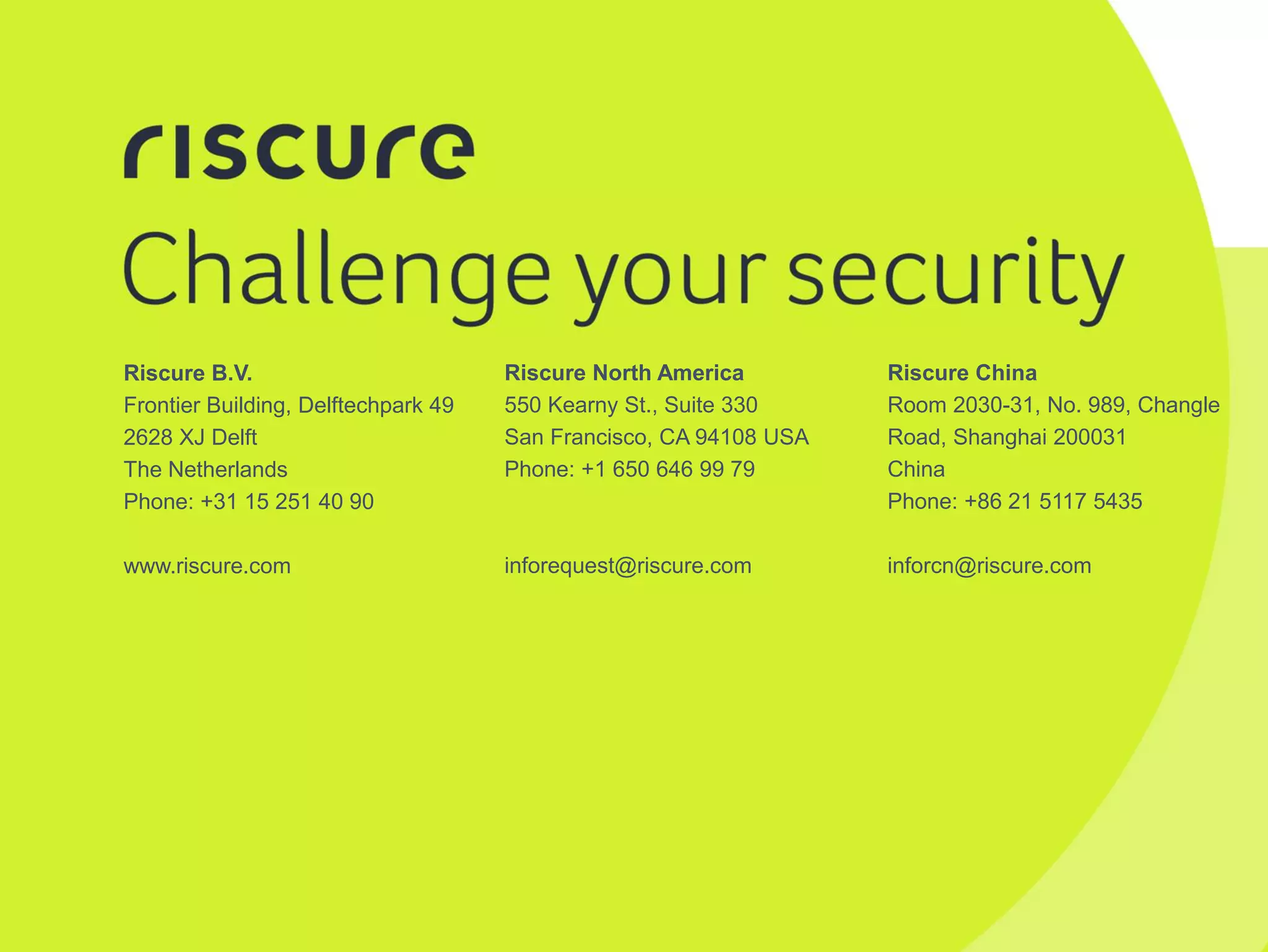 Riscure Introduction | PDF