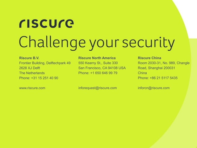 Riscure Introduction | PDF