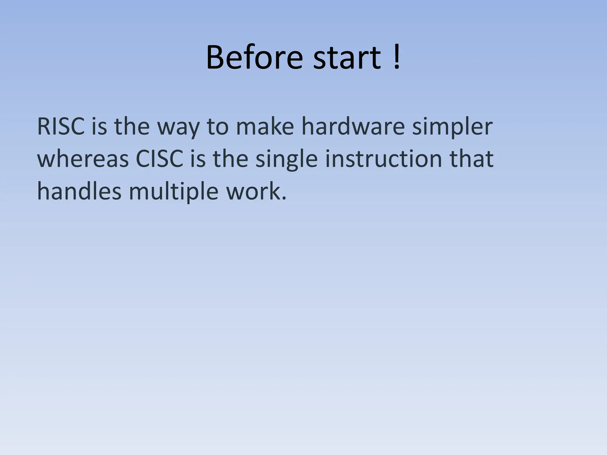 Risc Vs Cisc Computer Architecture And Design Ppt 1598