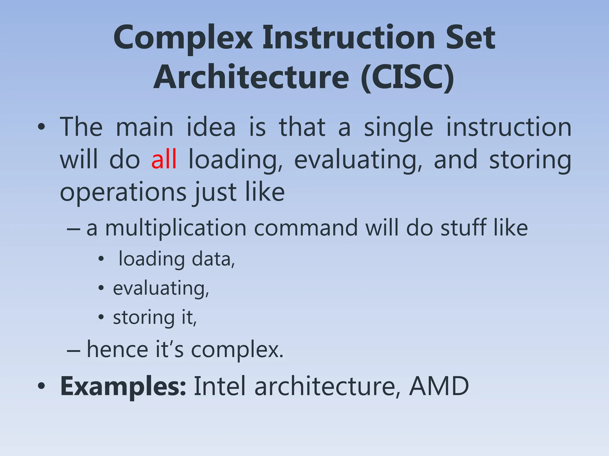 RISC Vs CISC Computer architecture and design | PPT RISC Vs CISC Computer architecture and design | PPT