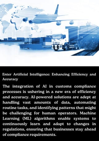 The Rise of Artificial Intelligence in Customs Compliance: How AI is ...
