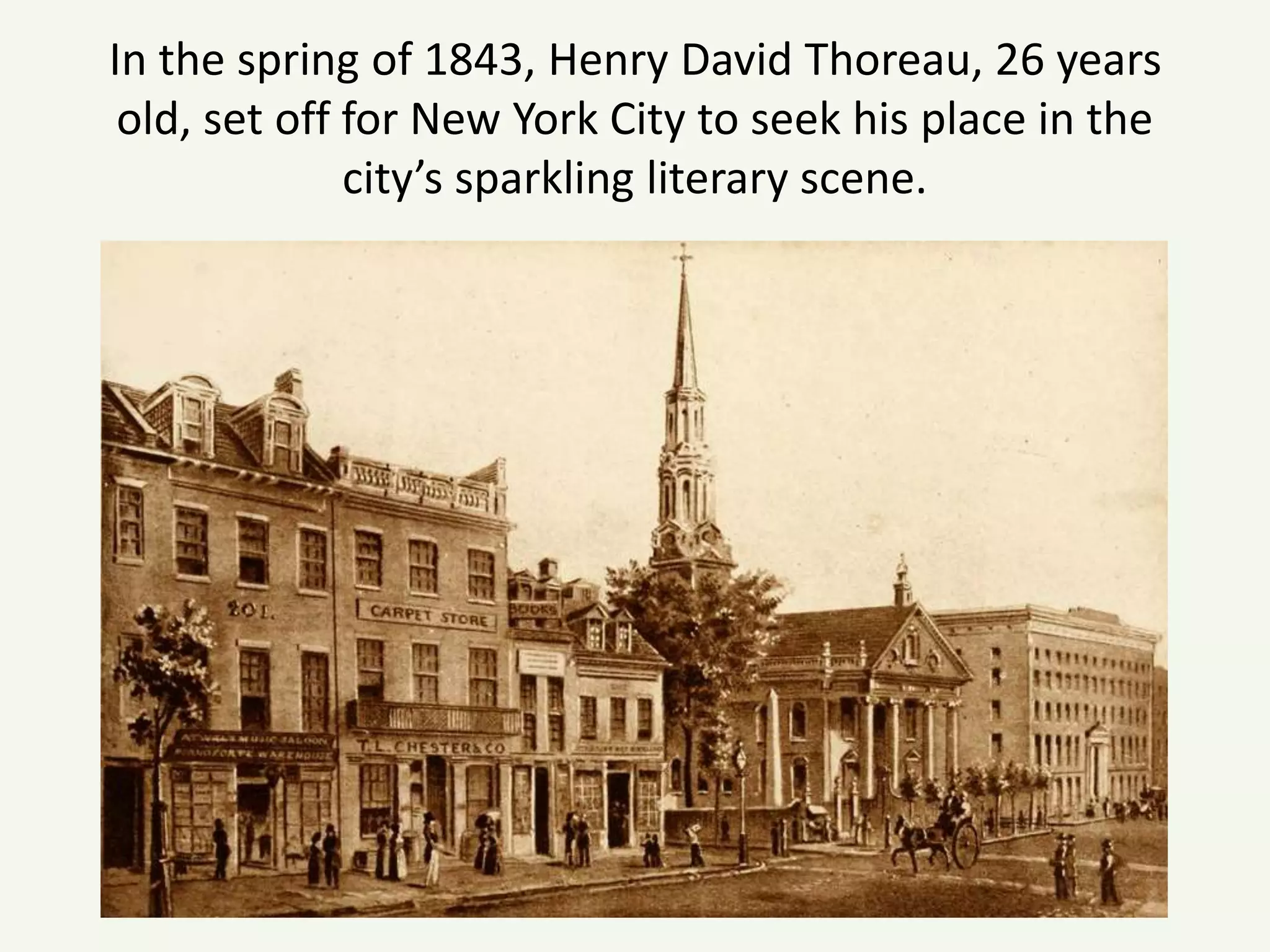 I. Thoureau's Seach for Place, II> "Men of Concord" Illustrated by N. C ...