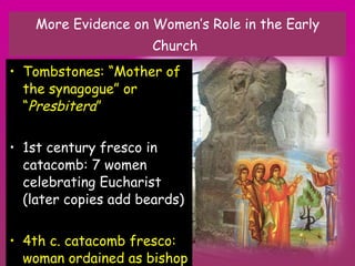 The Role of Women in Early Christianity | PPT