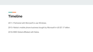 Rise Fall Rise of Nokia Company | PDF | Smartphones | Consumer Electronics