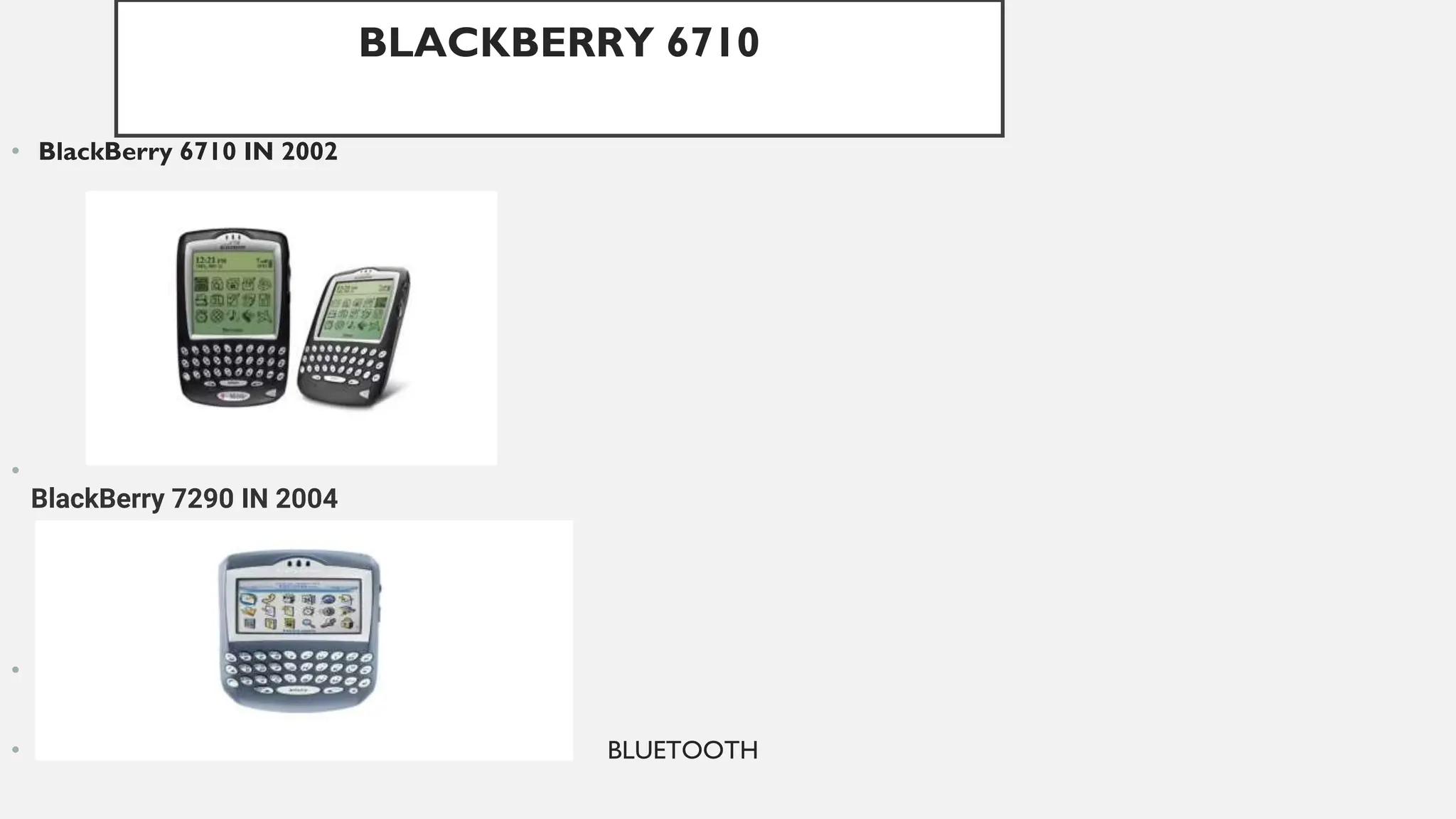 Rise and Fall of BlackBerry.pptx history | PPTX