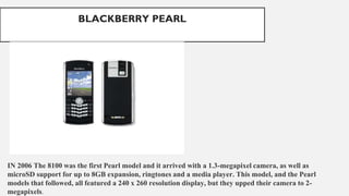 Rise and Fall of BlackBerry.pptx history | PPTX