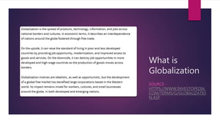 Rise and Fall of Globalization | PPT