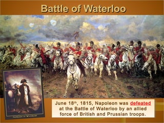 Rise and Fall of Napoleon | PPT