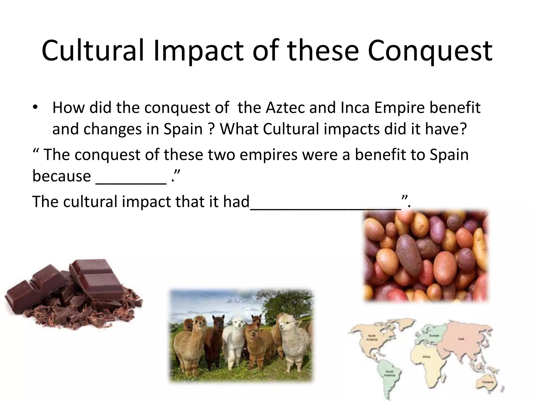 Rise and fall of the aztec and inca | PPTX