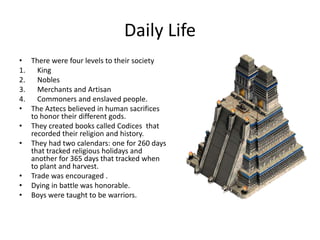 Rise and fall of the aztec and inca | PPTX