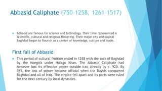 Rise and fall of the Islamic Caliphate | PPTX