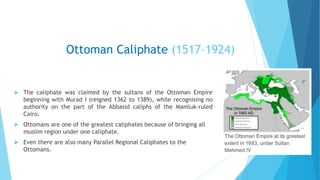 Rise and fall of the Islamic Caliphate | PPTX