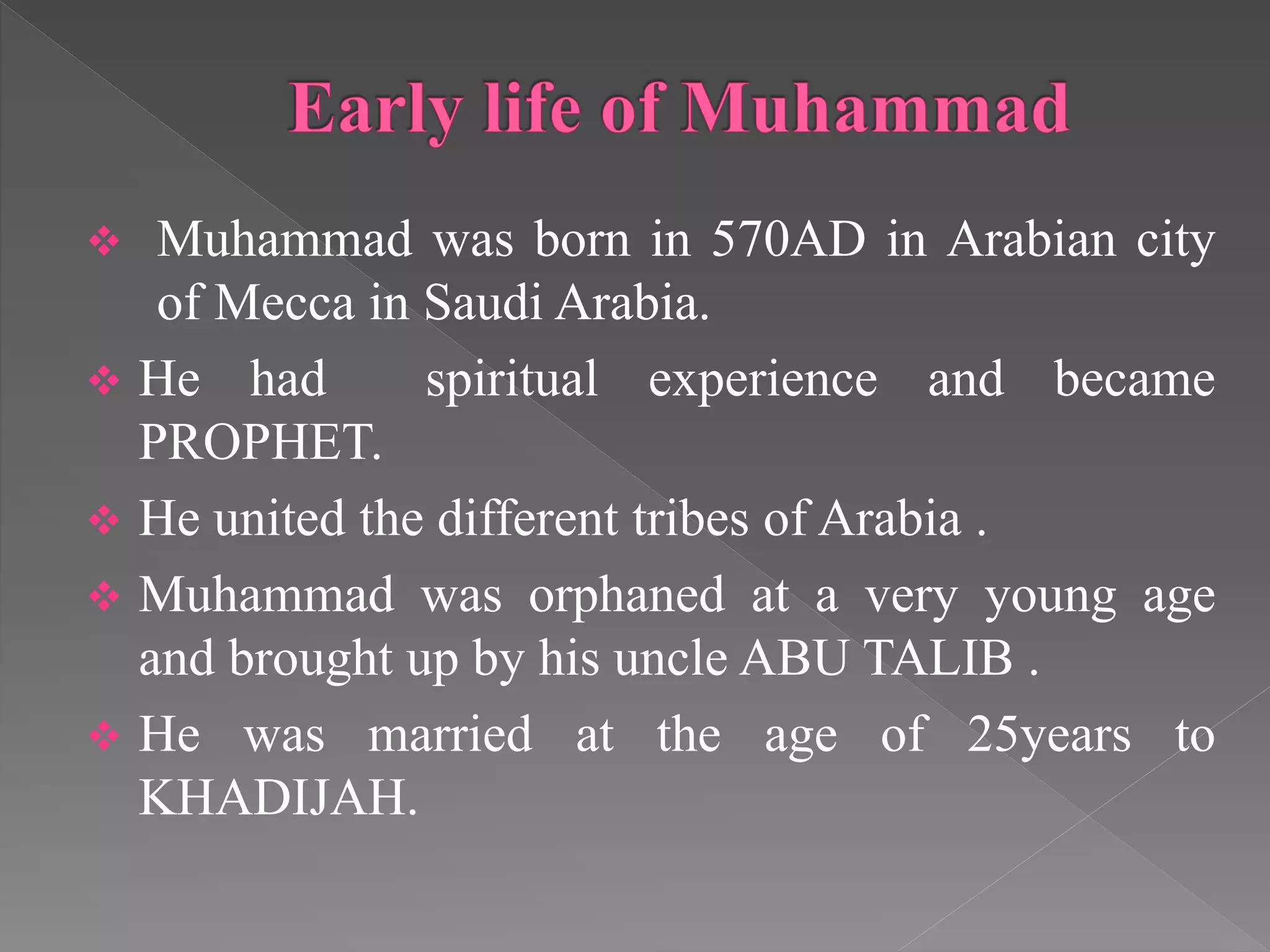 Rise and spread of islam | PPTX