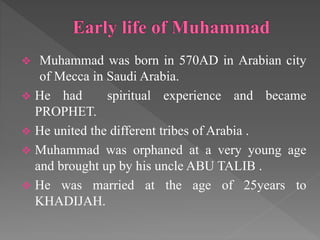 Rise and spread of islam | PPTX