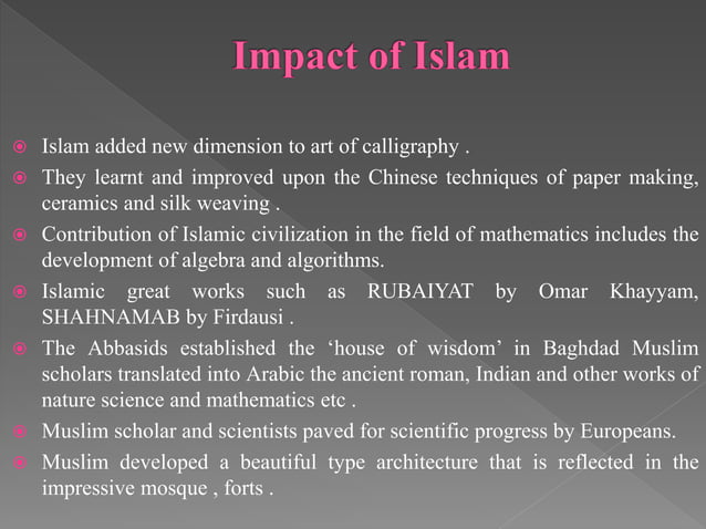 Rise and spread of islam | PPTX | Islam | Religion & Spirituality
