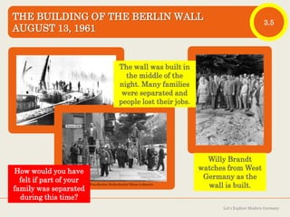 Rise & Fall of The Berlin Wall | PPTX