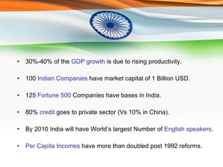 Rise of India in the Global Arena | PPS