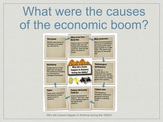 Rise of american economy | PPT