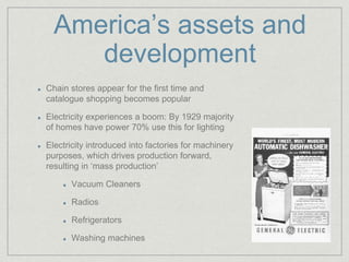 Rise of american economy | PPT