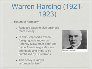 Rise of american economy | PPT