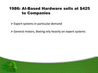 Rise of Artificial Intelligence (AI) | PPTX