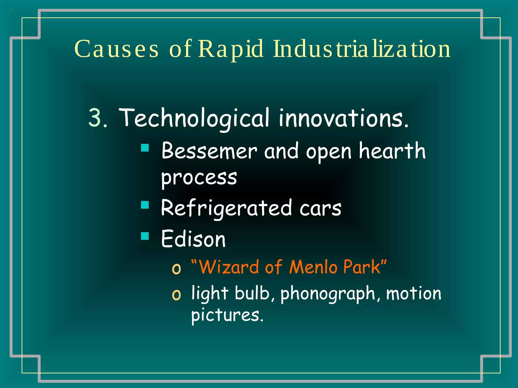 The Rise of Big Business | PPT | Business | Business and Finance