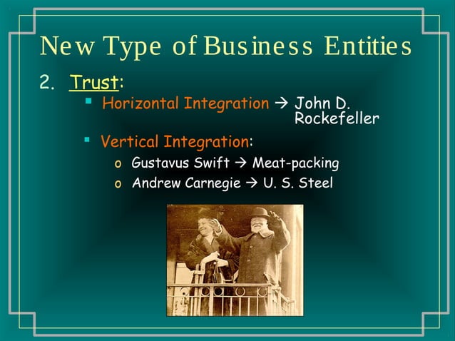 The Rise of Big Business | PPT | Business | Business and Finance