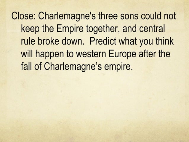 Rise of charlemagne | PPT