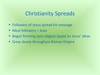 Rise Of Christianity | PPT
