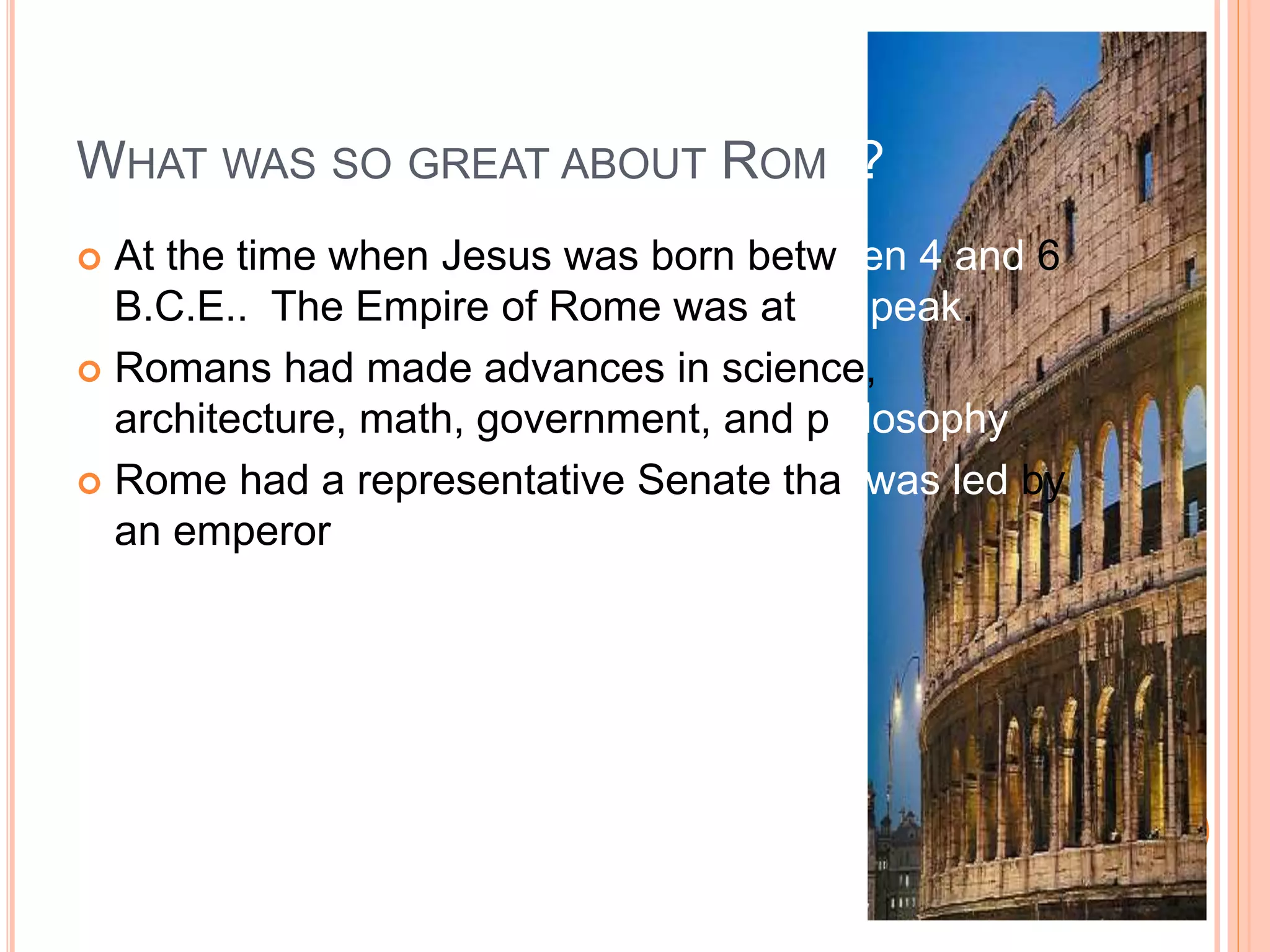 Christianity and Rome | PPTX | Christianity | Religion & Spirituality