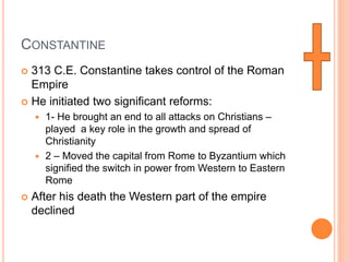 Christianity and Rome | PPTX