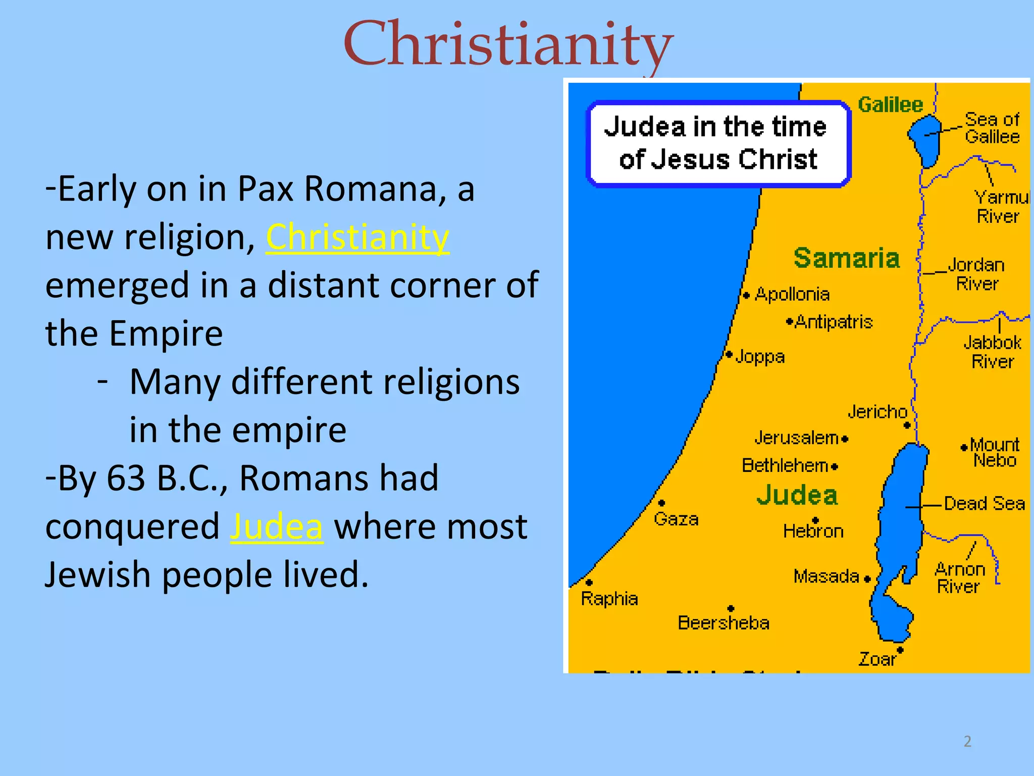 Rise of christianity_in_rome | PPT | Christianity | Religion & Spirituality