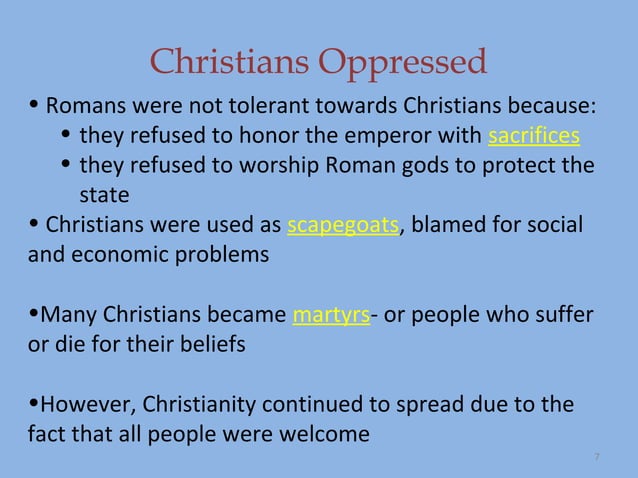 Rise of christianity_in_rome | PPT | Christianity | Religion & Spirituality