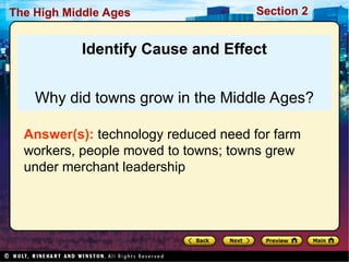 Rise of Cities and the Growth of Trade in History | PPT