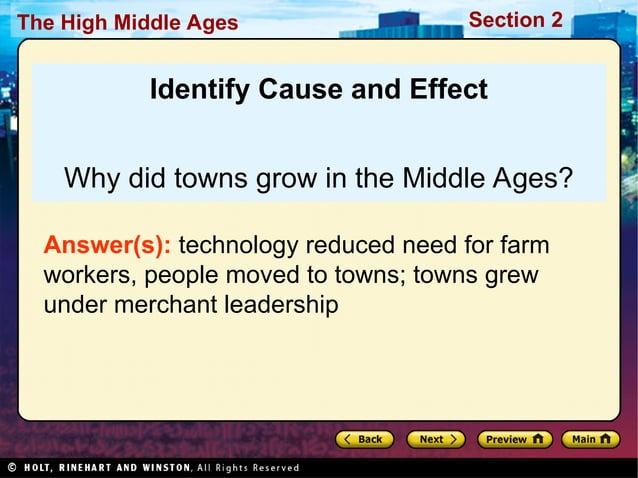 Rise of Cities and the Growth of Trade in History | PPT