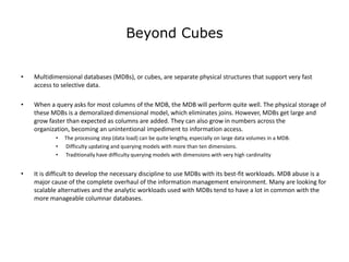 Rise of Column Oriented Database | PPTX