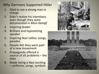 Rise of dictators post ww1 | PPTX