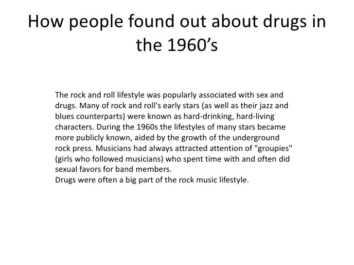 What Drugs Were Used In The 1960S at Theodore Kemp blog