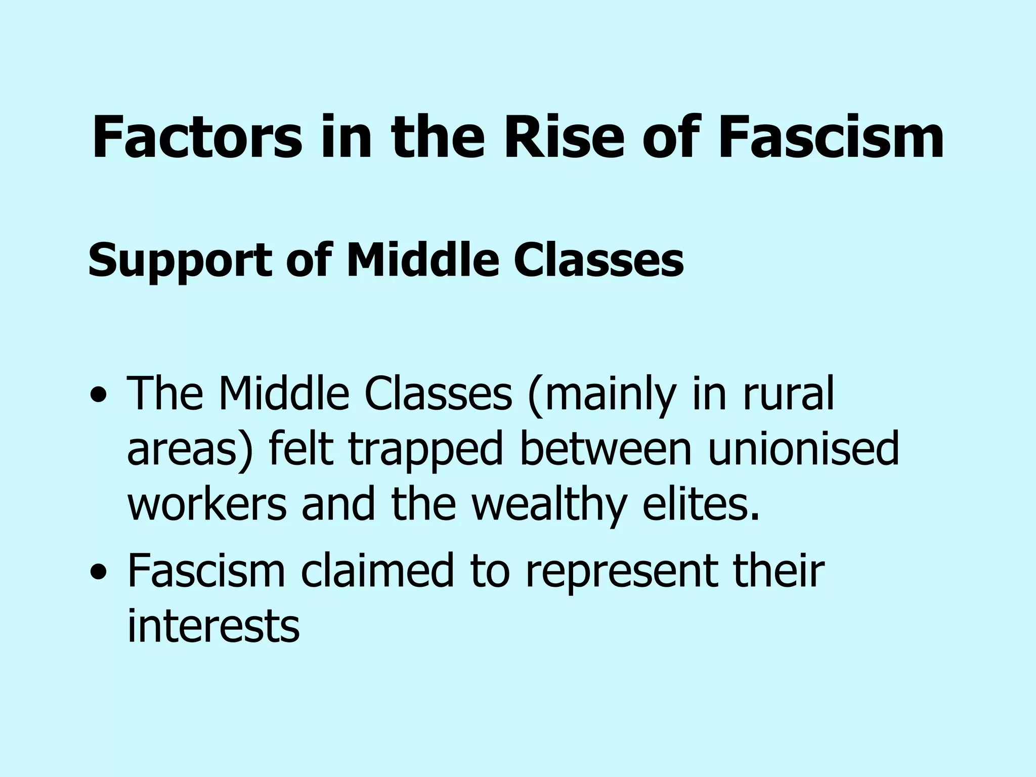 Rise of fascism | PPT