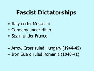 Rise of fascism | PPT