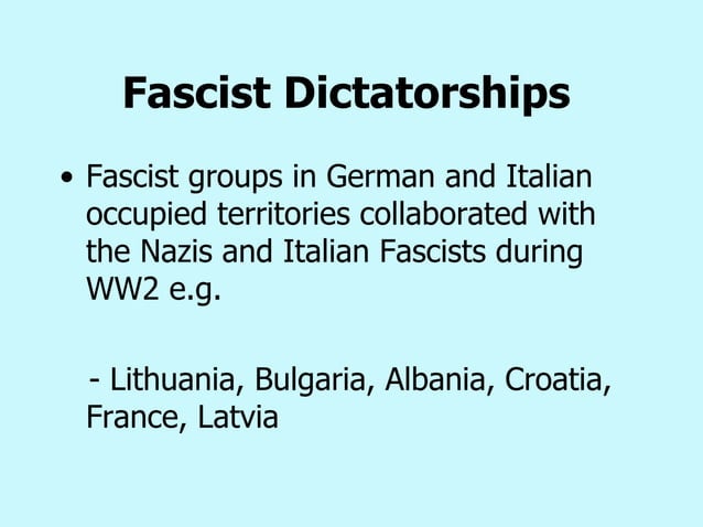 Rise of fascism | PPT
