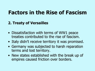 Rise of fascism | PPT