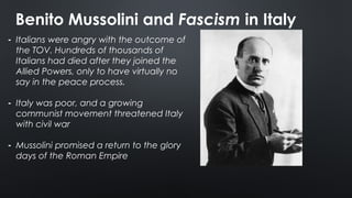 Rise of Dictators | PPT