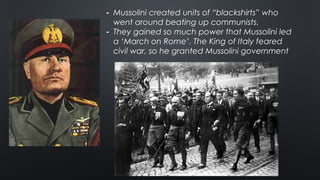 Rise of Dictators | PPT