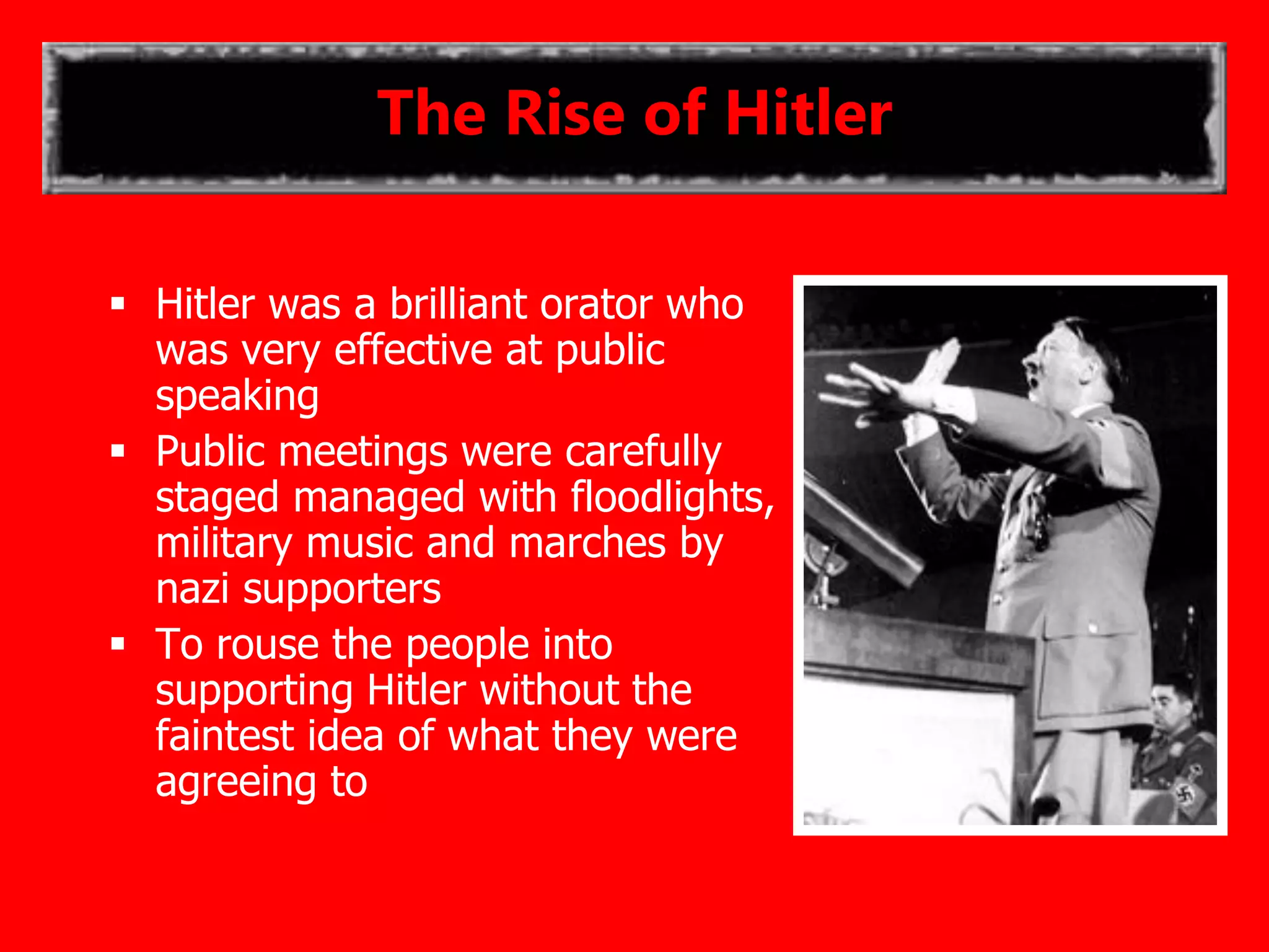 Nazism and the Rise of Hitler, History class 9, CBSE | PDF