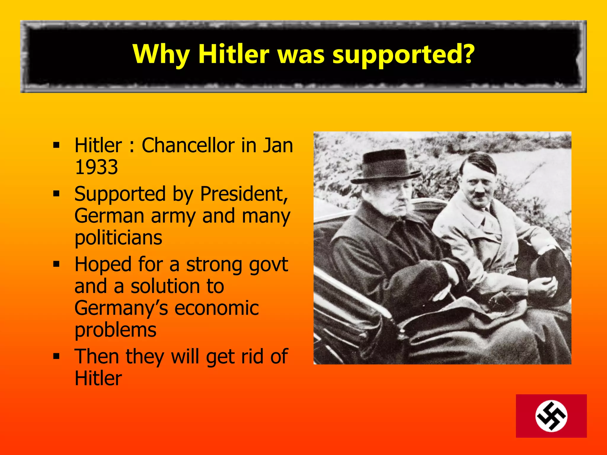 Nazism and the Rise of Hitler, History class 9, CBSE | PDF