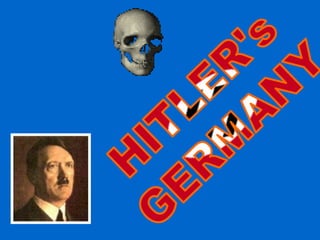 Nazism and the Rise of Hitler, History class 9, CBSE | PDF