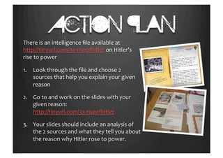 Rise of Hitler - instructions | PDF