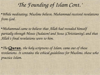 Rise of islam 5 pillars | PPT